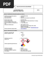 Cuso4 (5h2o) Ficha de Seguridad | PDF | Cobre | Magnesio