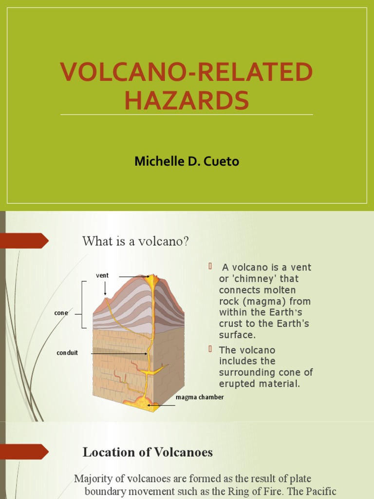 Volcano-Related Hazards: Michelle D. Cueto | Download Free PDF ...