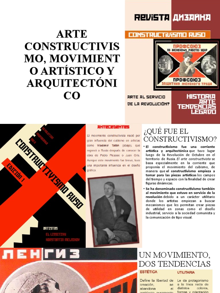 Arte Constructivismo Ruso | PDF