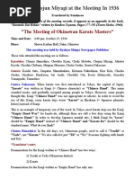 Kyokushin Kata: Forms & Philosophy | PDF | Karate | Combat Sports