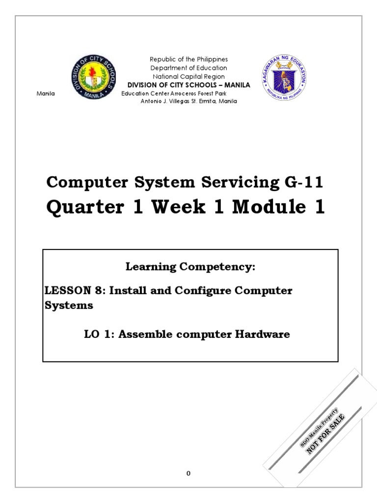 ICT Module 1 CSS NC-II | PDF | Supercomputer | Mainframe Computer