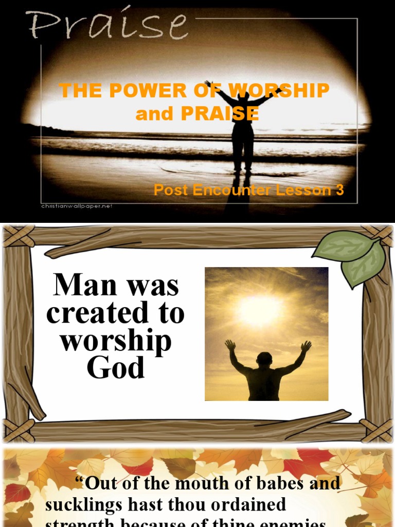 Lesson 3 - THE POWER OF WORSHIP AND PRAISE | PDF | Aaron | Moses