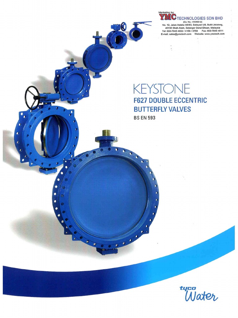 Keystone-F627 - Butterfly Valve | PDF