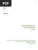 Environmental Management Plan EMP - SAMPLE | PDF | Audit | Waste Management