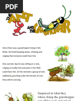 The Ant and The Grasshopper Script | PDF | Poetry | Classics