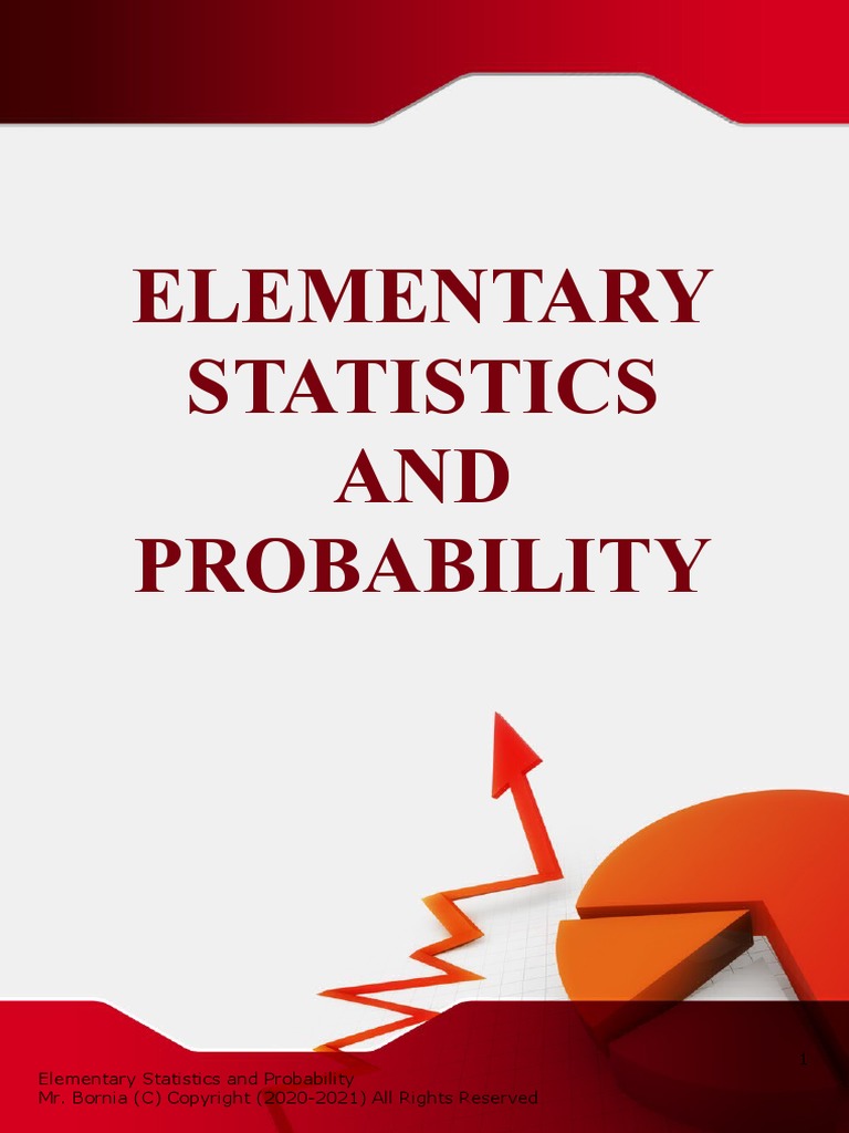 1 Elementary Statistics and Probability | PDF | Level Of Measurement ...