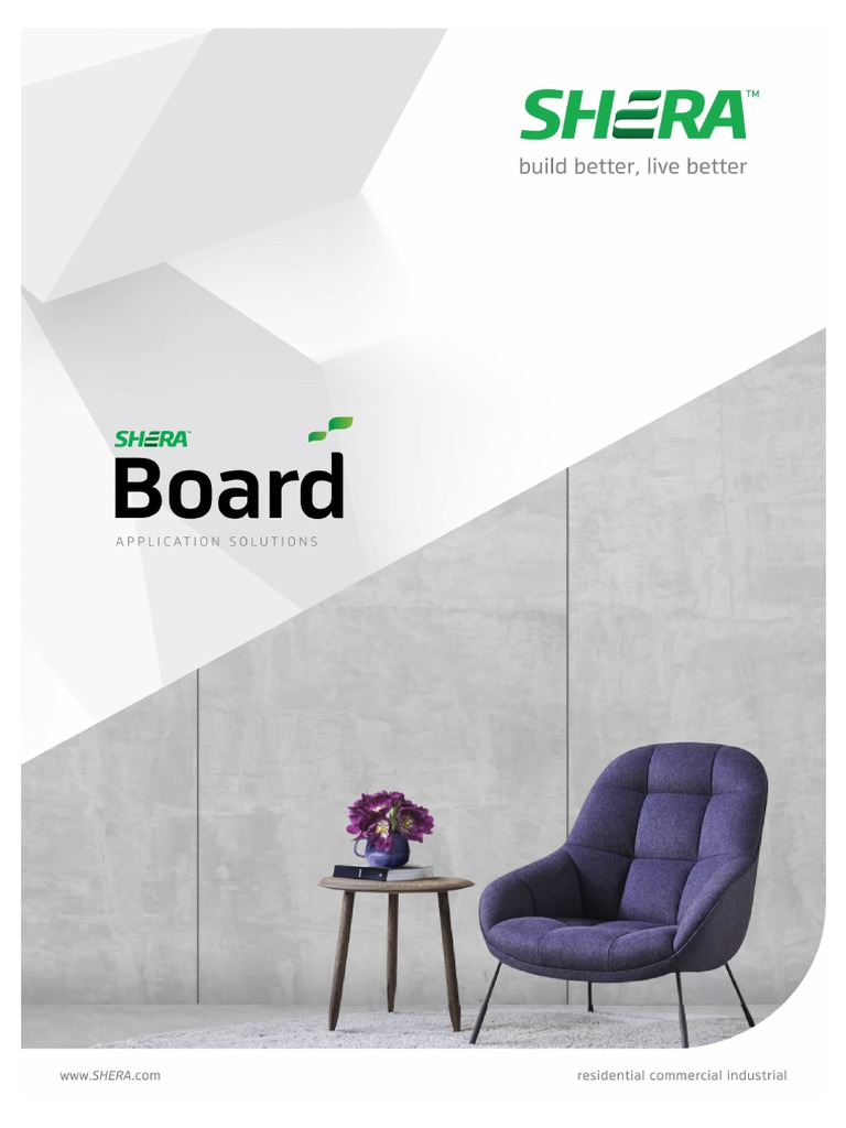 SHERA Board Catalog 2020 | PDF