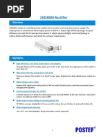 ETR+3048 (3000W) Rectifier Module Rev07 | PDF | Rectifier | Computer ...