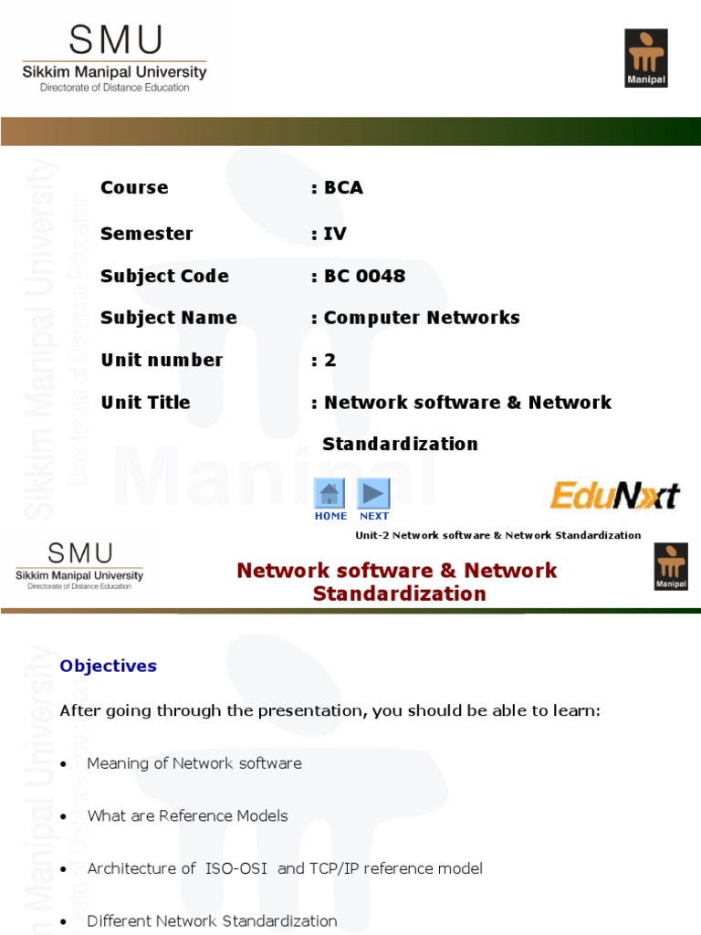 Computer Networks UNIT-2 | PDF | Osi Model | Computer Network