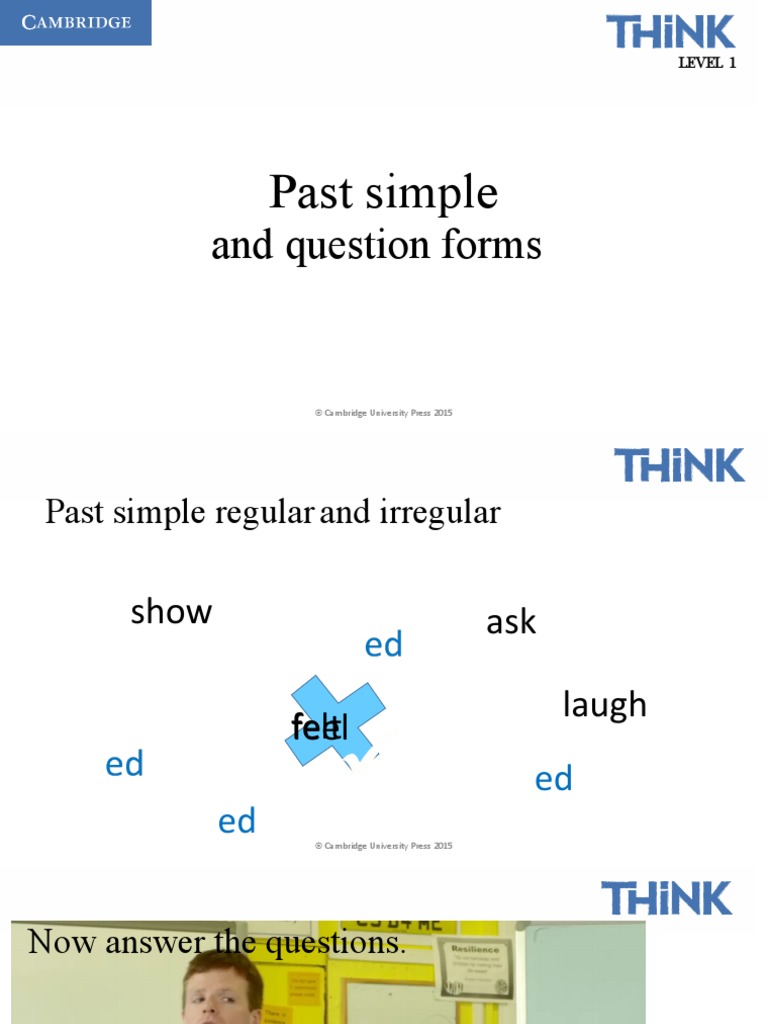 Past Simple: and Question Forms | PDF | Language Mechanics | Linguistic ...