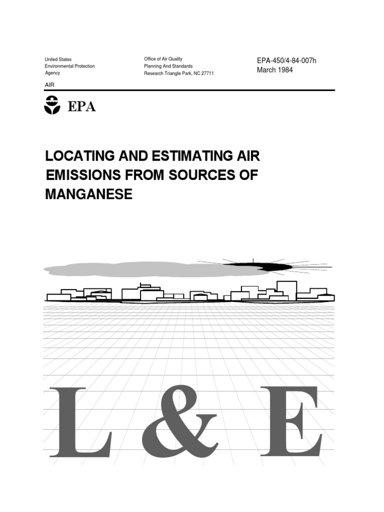 Manganes | PDF | Manganese | Air Pollution