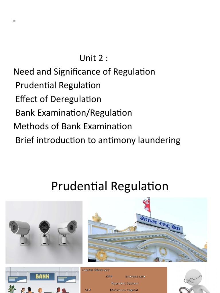 Prudential Regulation | PDF | Money Laundering | Capital Requirement