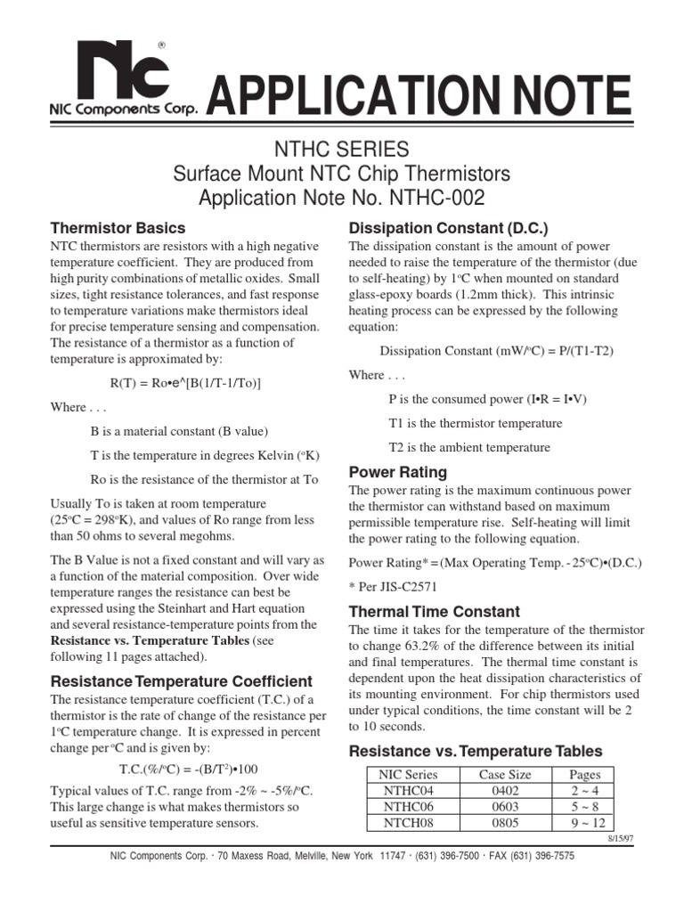 Datasheet | PDF | Electrical Resistance And Conductance | Quantity