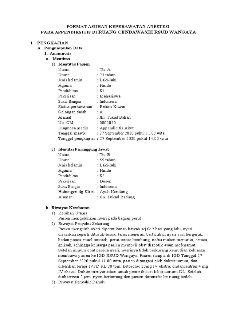 ASKAN Apendiktomi | PDF