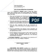 Authority of Signatory | PDF | Affidavit | Joint Venture