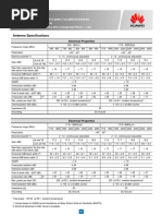 AHP4518R4v06: Antenna Specifications | PDF | Decibel | Electrical ...