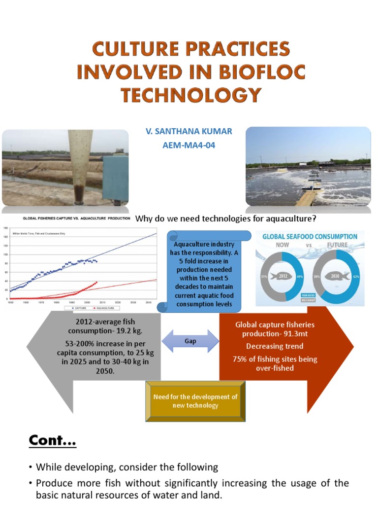 Biofloc Technology PDF | PDF | Aquaculture | Pond