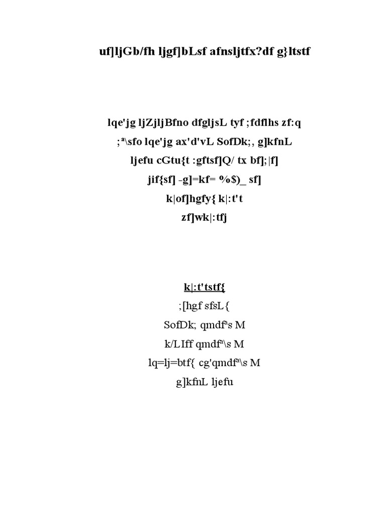 Uf) LJGB/FH LJGF) BLSF Afnsljtfx?Df G) LTSTF | PDF