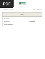Worksheet-4 - (Class-IV) - Four Operations PDF | PDF | Teaching Methods ...