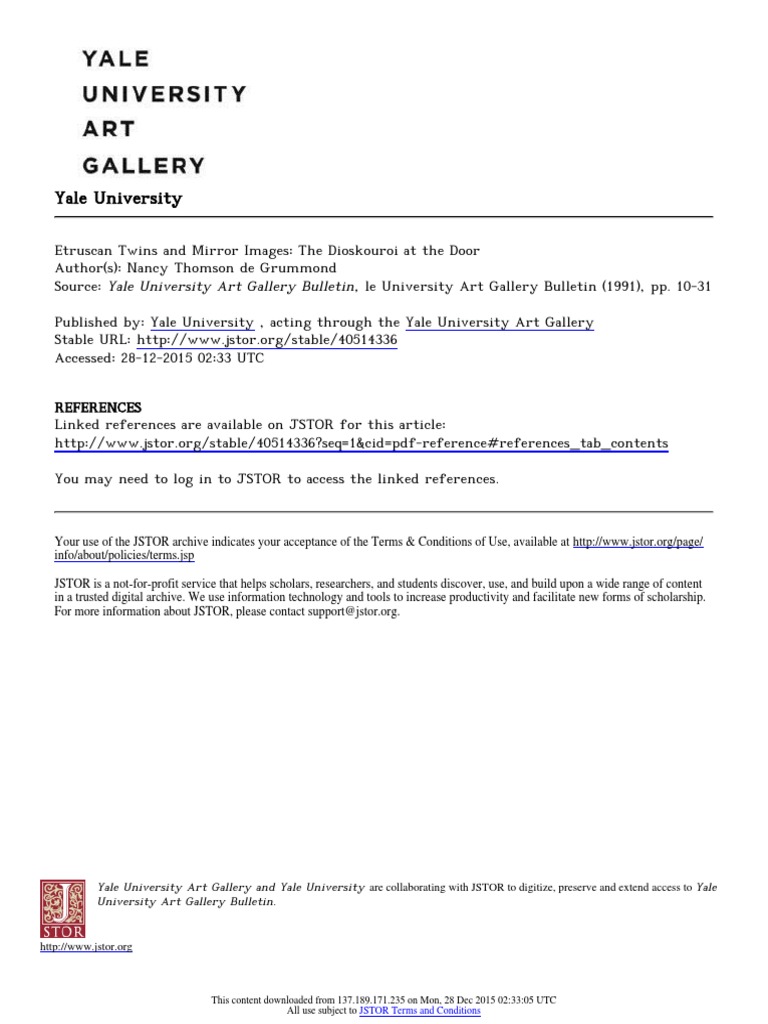 Yale University | PDF