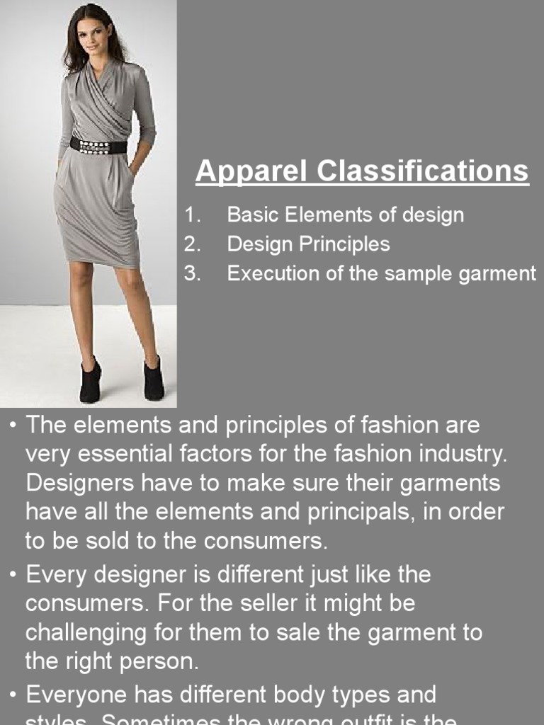 Apparel Classifications | Download Free PDF | Hue | Clothing