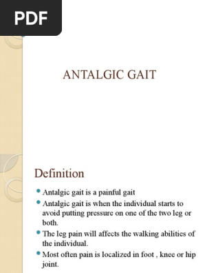 Antalgic Gait