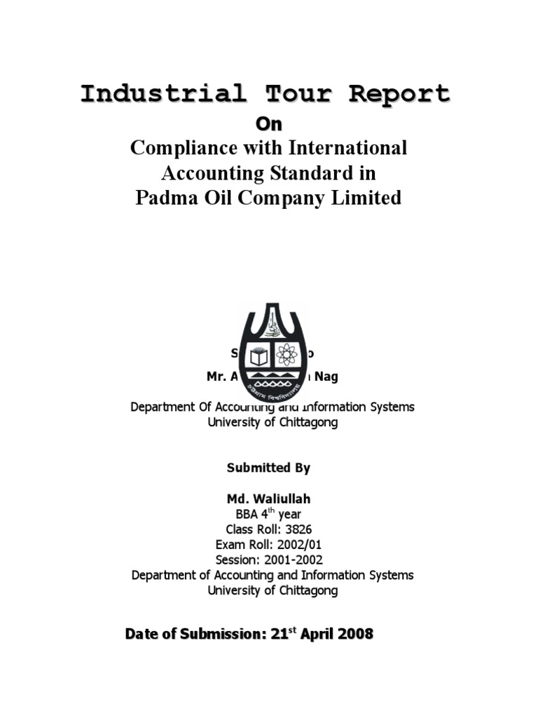 Industrial Tour Report | PDF | Data | Learning