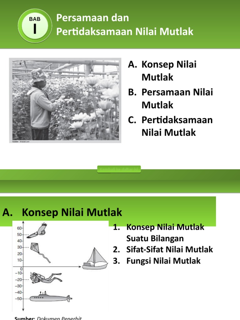 Power Point Konsep Nilai Mutlak | PDF