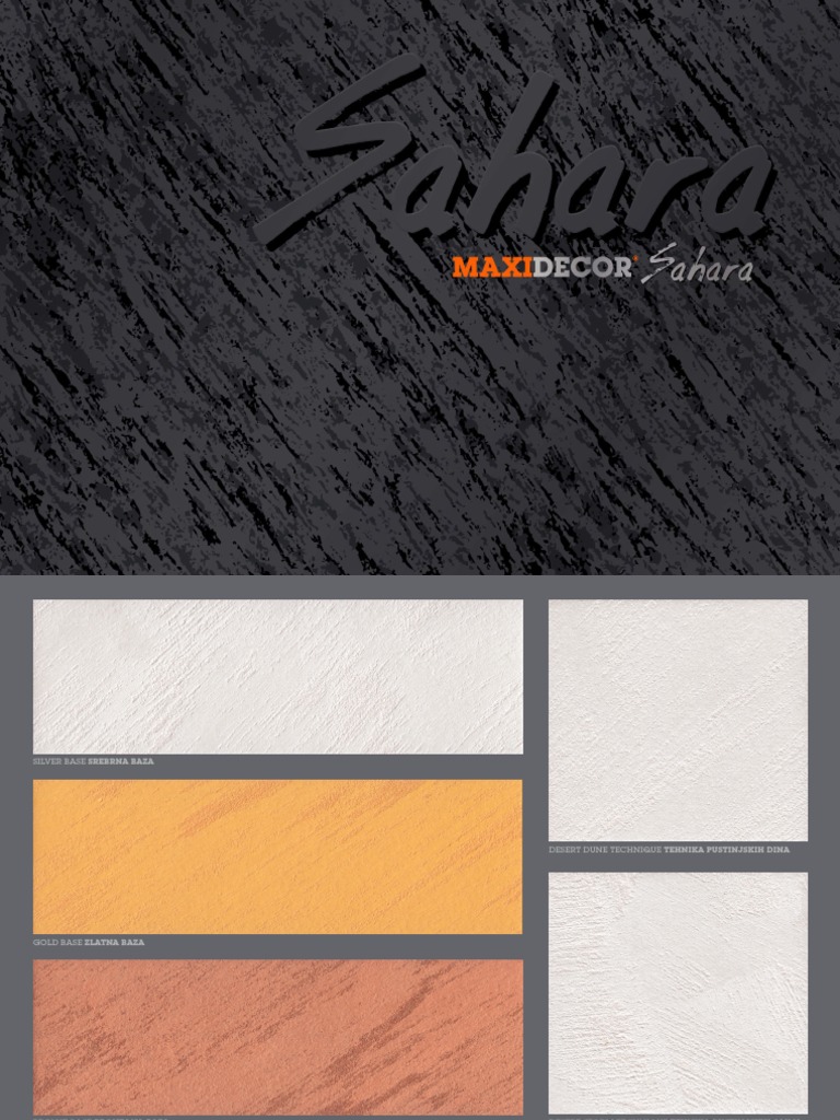 Maxidecor Sahara Digitalna Ton Karta | PDF