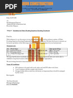 Philips Epoxy Flooring Quotation | PDF | Epoxy | Industrial Processes