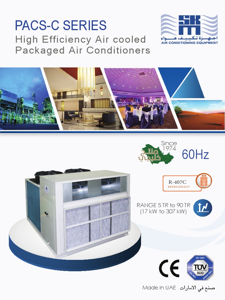 Pacs-C Series: High Efficiency Air Cooled Packaged Air Conditioners ...