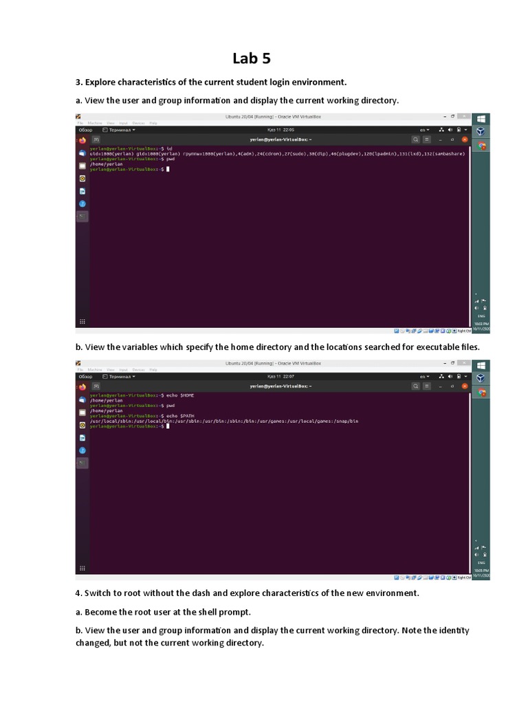 Lab 5 | PDF | Superuser | Command Line Interface