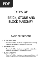 Types and Techniques of Stone Dressing | PDF | Rock (Geology) | Masonry