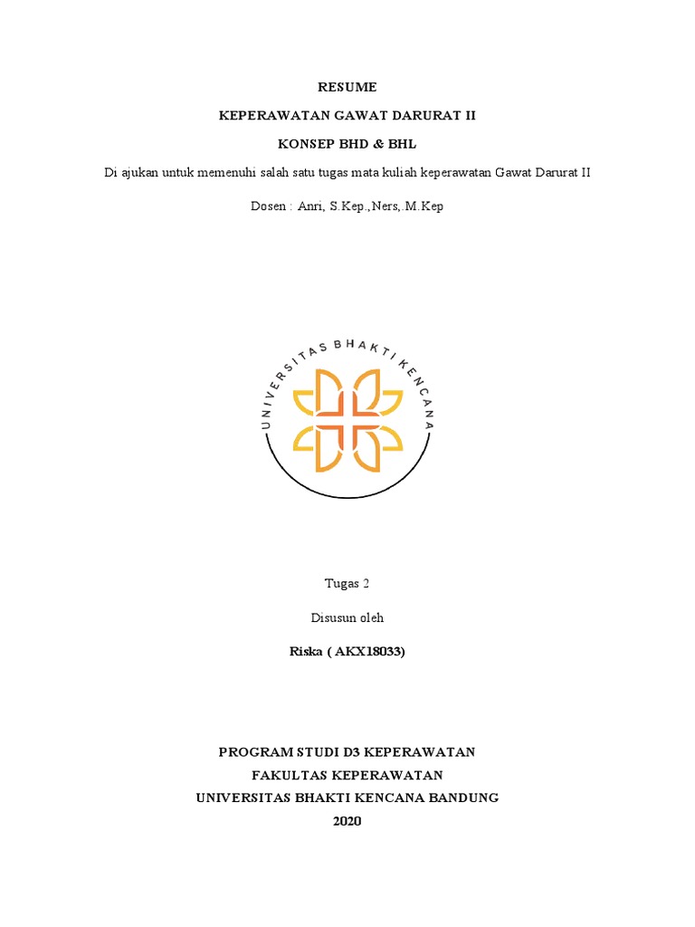 BHD Dan BHL | PDF | Kesehatan Holistik | Sains & Matematika