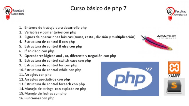 Curso de PHP 7 PDF | PDF