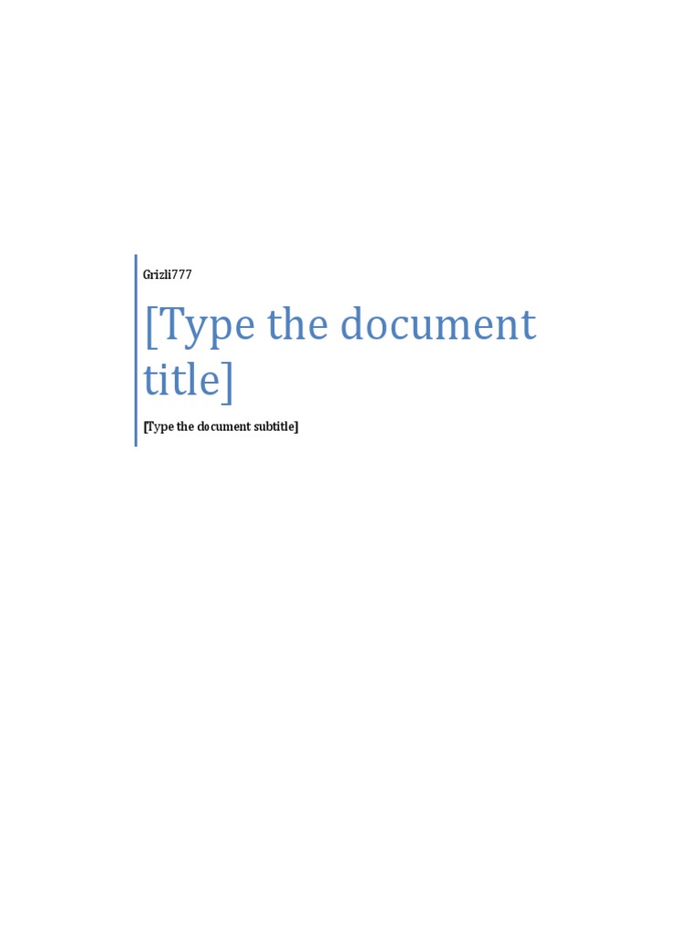 (Type The Document Title) : Grizli777 | PDF | Insurance | Life Insurance