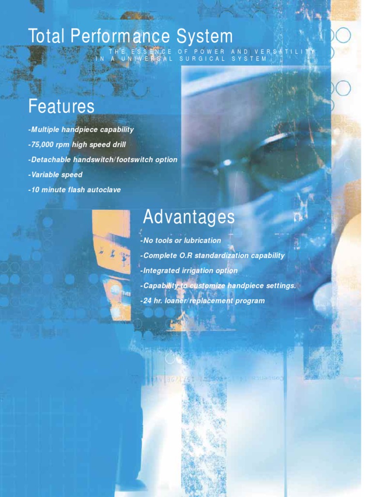 Stryker TPS Brochure Uk PDF | Download Free PDF | Drill | Surgery