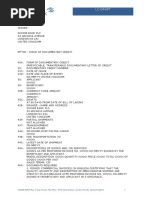 LETTER OF CREDIT (Carta de Crédito), Draft (MODELO) | PDF | Economies ...