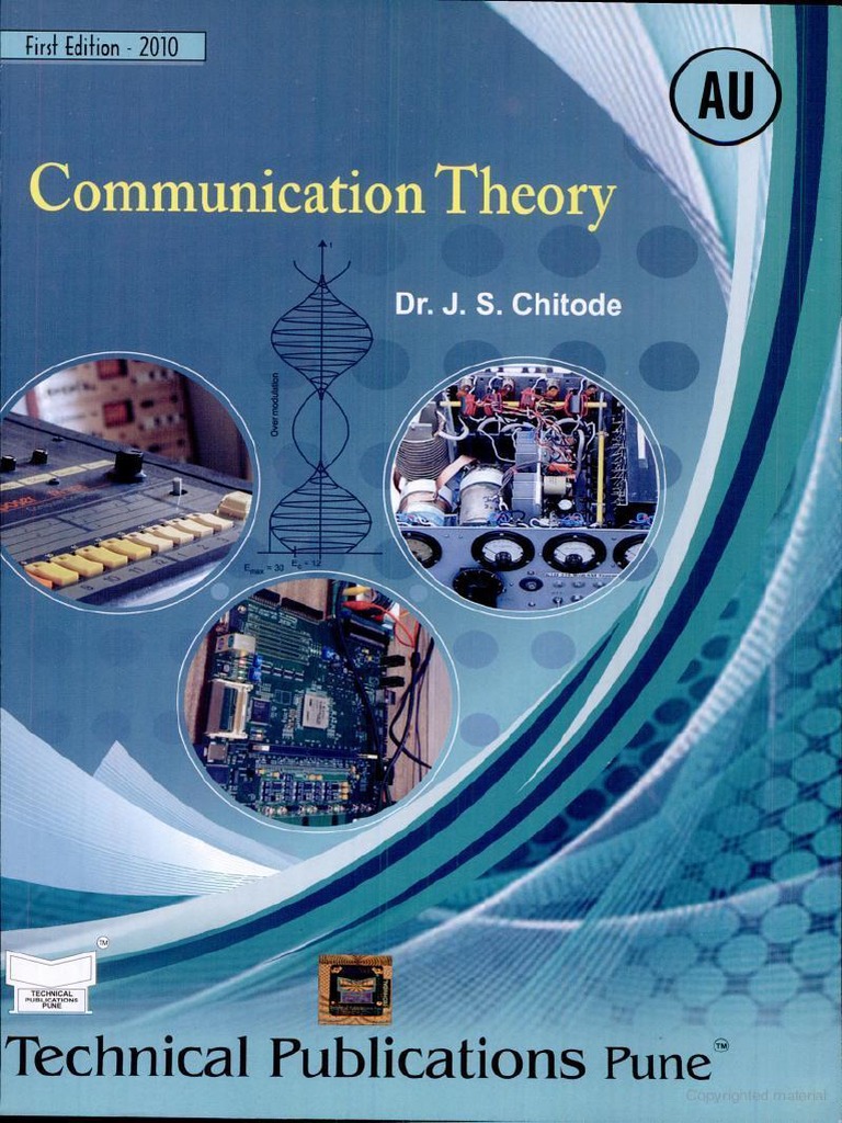 Communications Theory by CHITODE PDF | PDF
