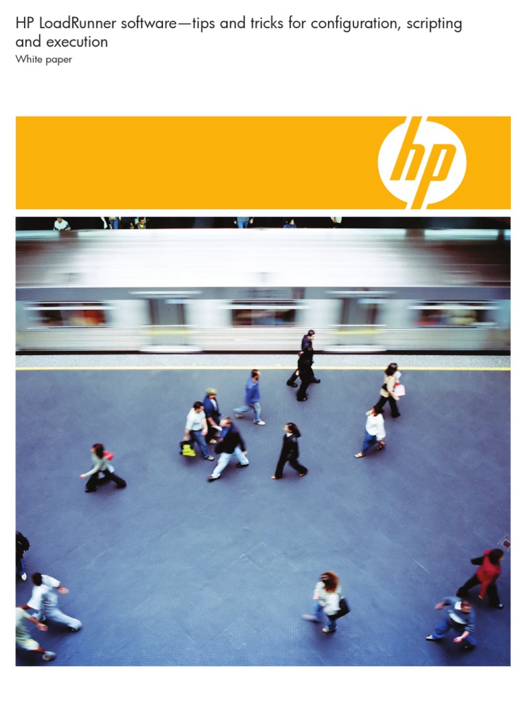HP LoadRunner Best Practices | PDF | World Wide Web | Internet & Web