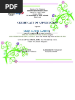Sample Certificates For Judges | PDF