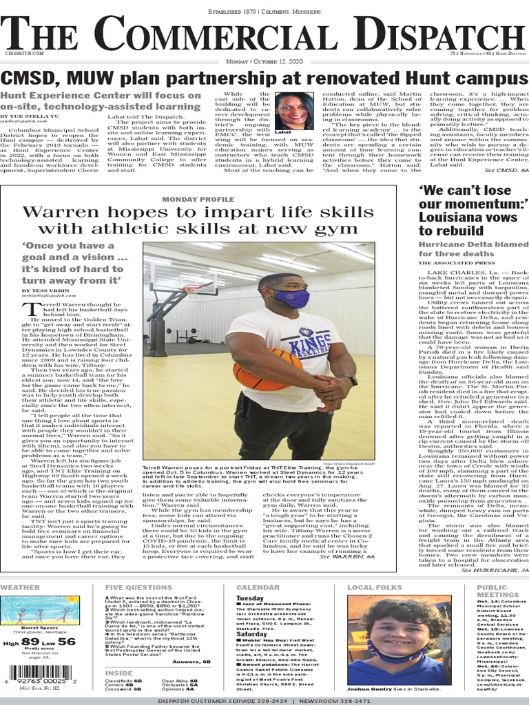 Commercial Dispatch Eedition 10-12-20 | PDF | Government