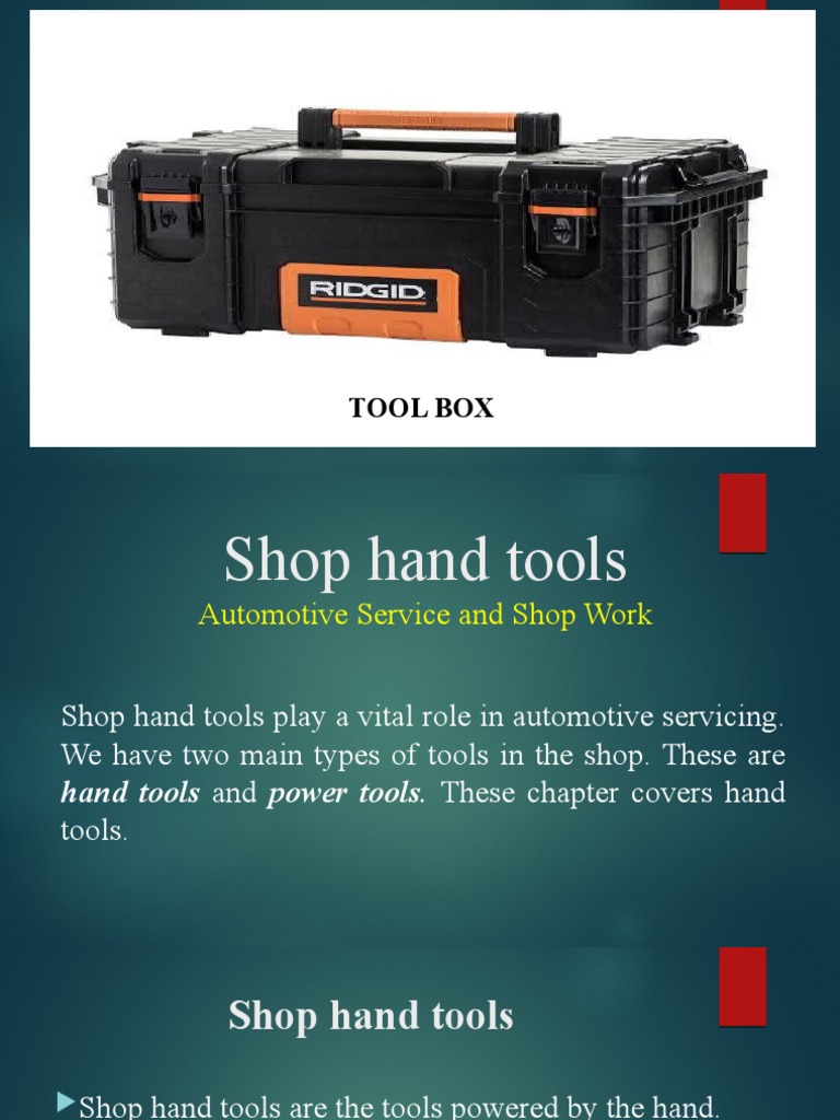 Tool Box | PDF | Hammer | Crafts