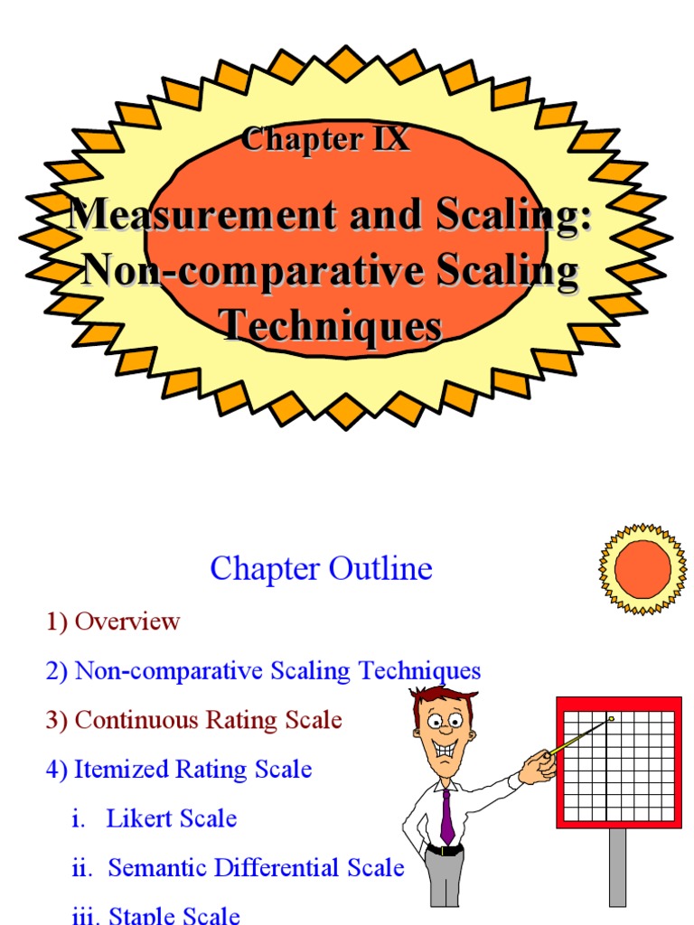 Measurement and Scaling: Non-Comparative Scaling Techniques | PDF | Validity (Statistics ...
