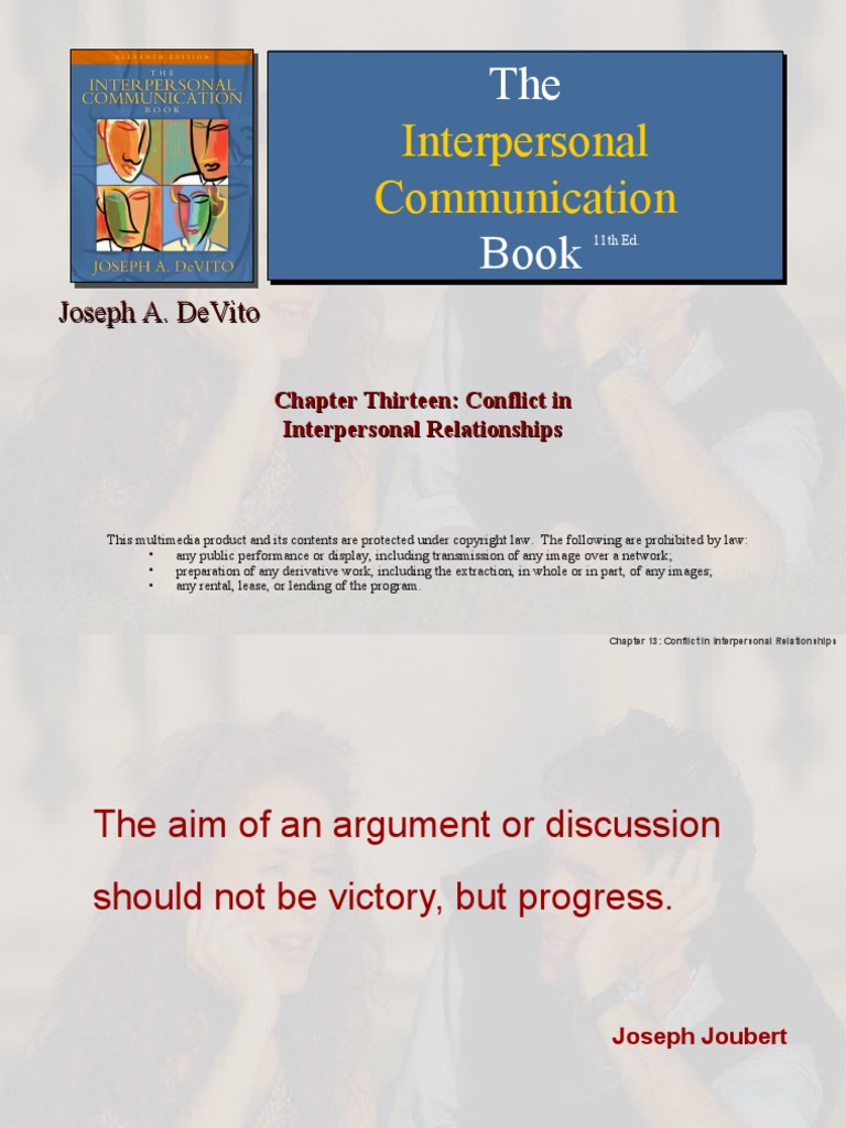 The Interpersonal Communication Book | PDF | Interpersonal ...