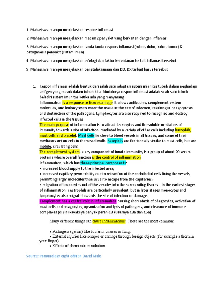 Tutor 1 Demam Rematik | PDF | Inflammation | Immune System