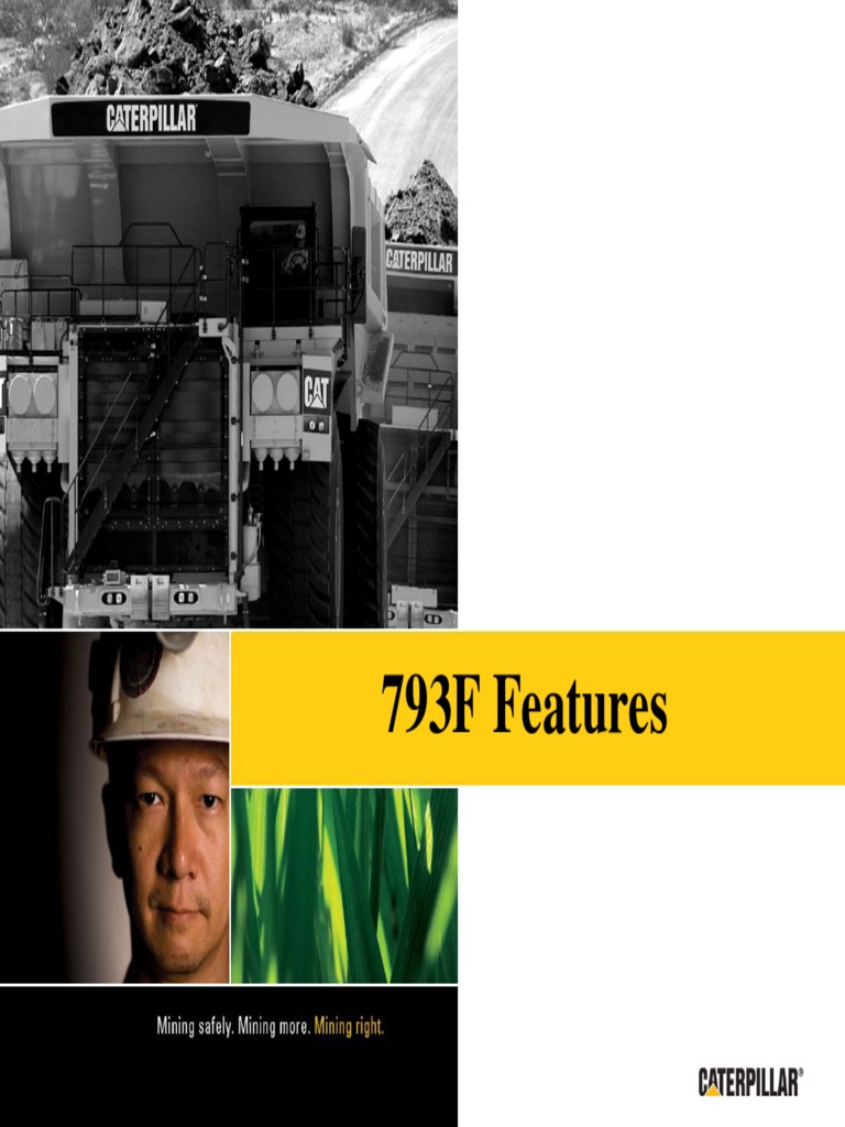 793F Features PDF | PDF | Axle | Transmission (Mechanics)