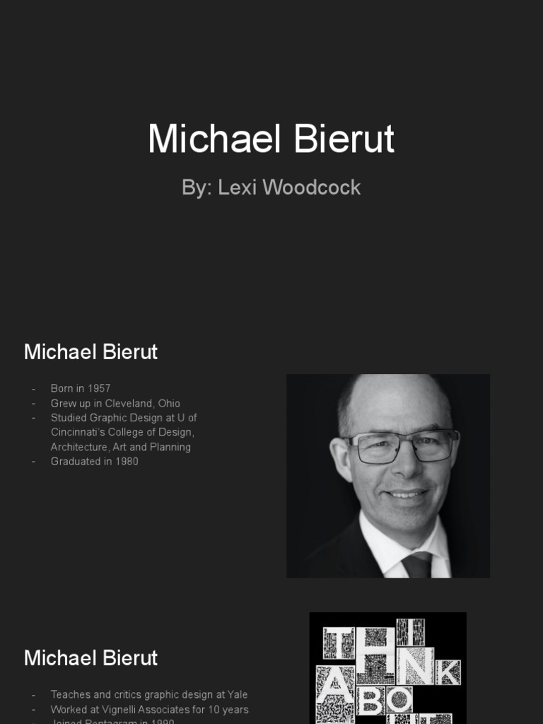 Michael Bierut | PDF | Communication Design | Aesthetics