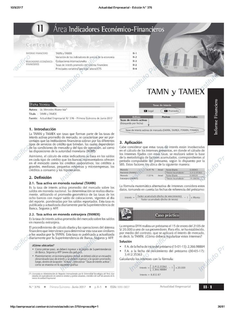 Tamn y Tamex | PDF