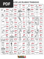101-Silabario Silabas Trabadas | PDF
